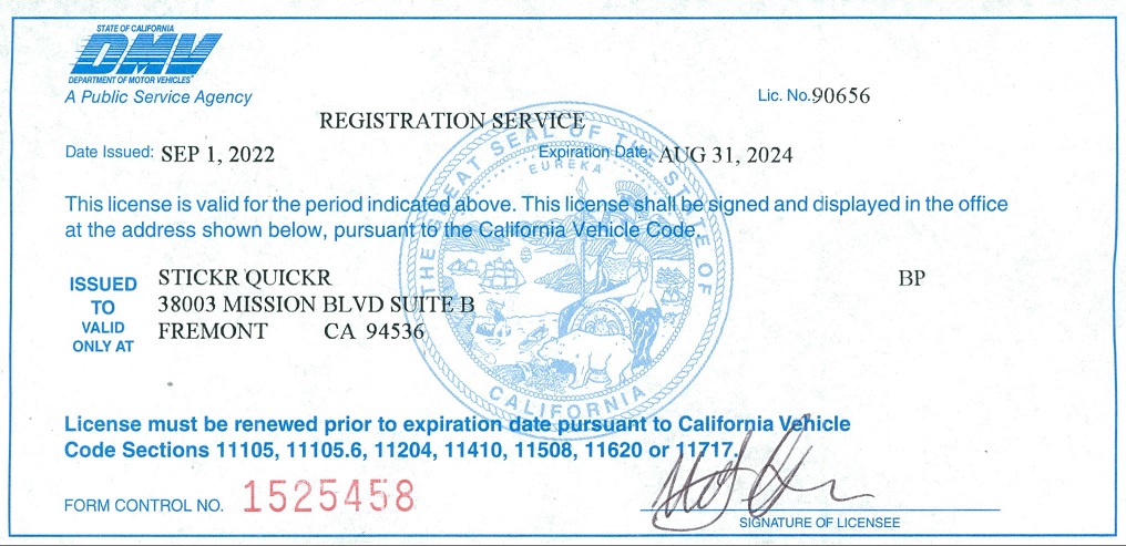 Sticker Quicker - DMV's Best Kept Secret on Inventory Replacement